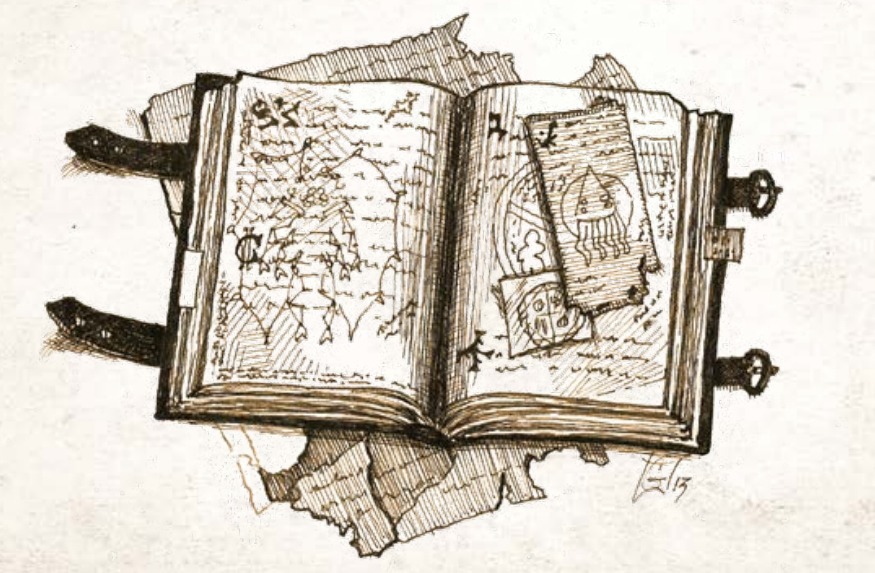 Black Monk in Corbitt's haunted house