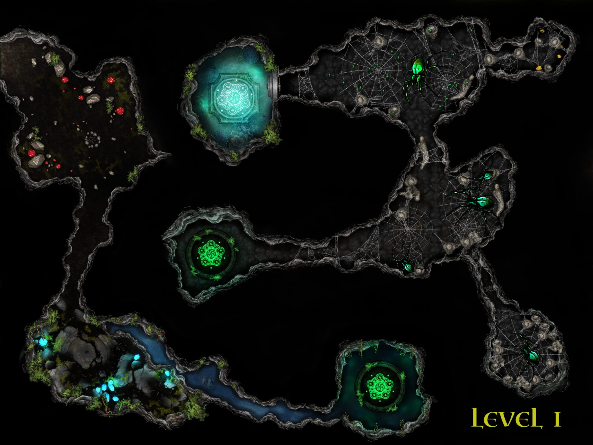 The Mad Necromancer's Hideout - Incarnate Map