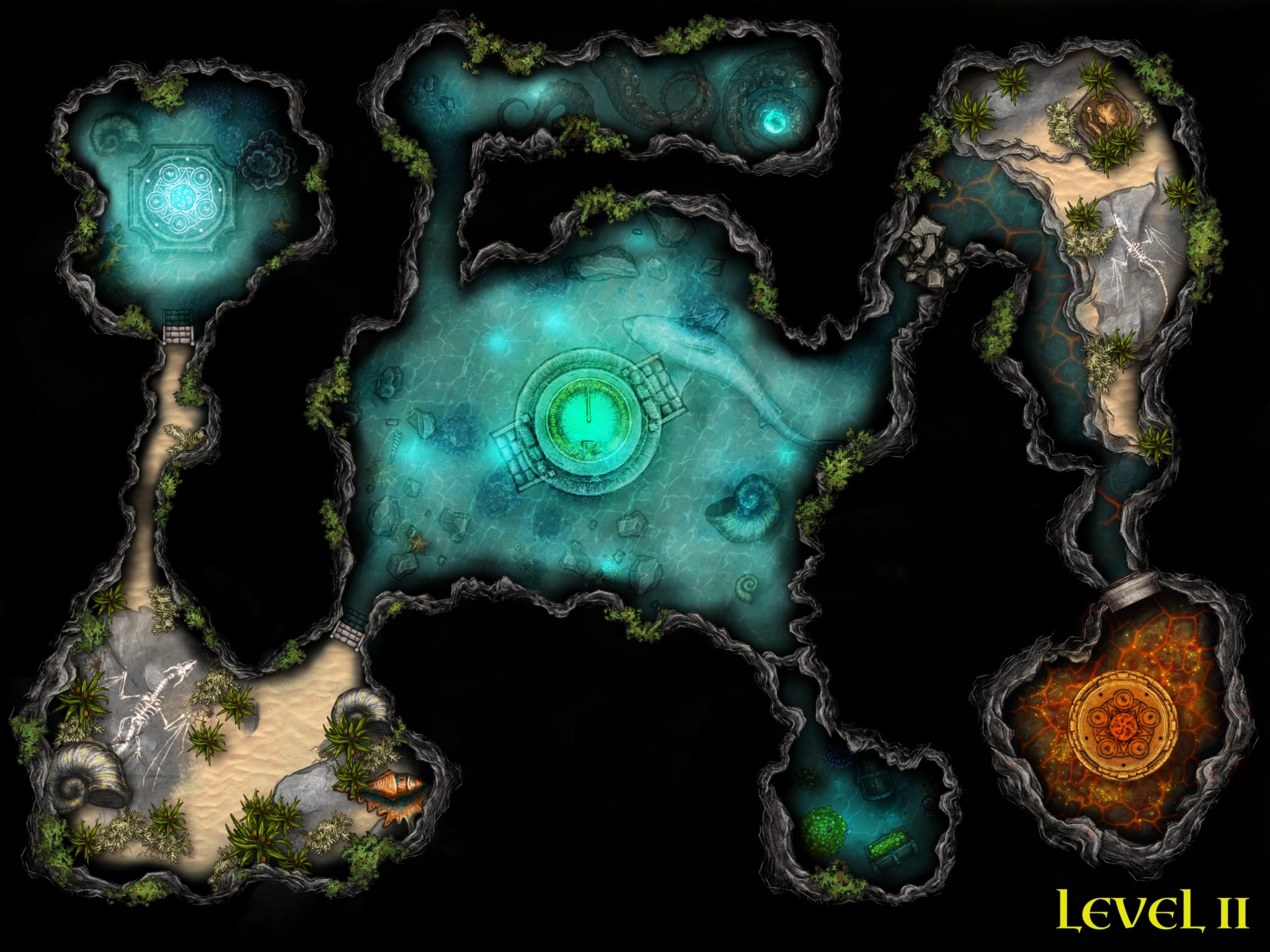 The Mad Necromancer's Hideout - Incarnate Map